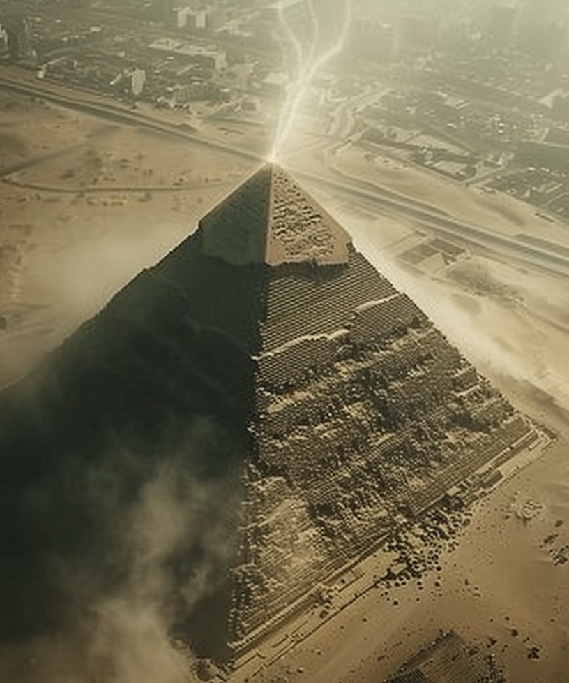 The Strange Electrical Phenomenon of 1859 on Top of the Great Pyramid